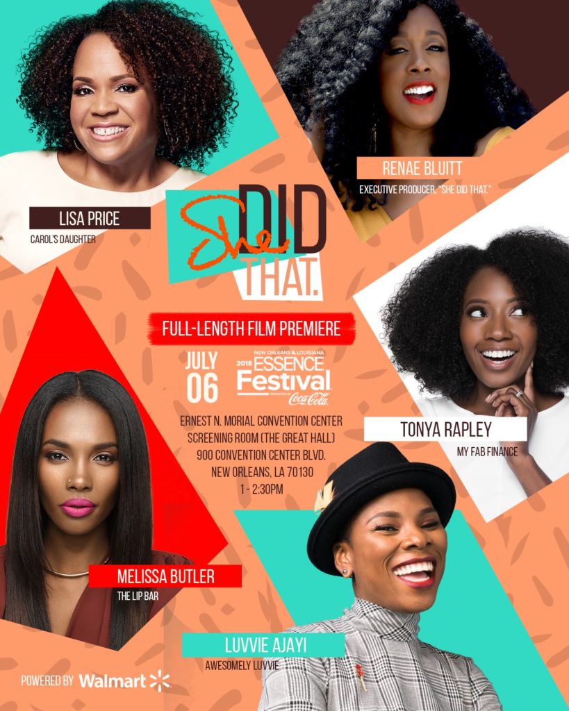 The Wait is Over! “She Did That.” Full Length Premiere at ESSENCE ...